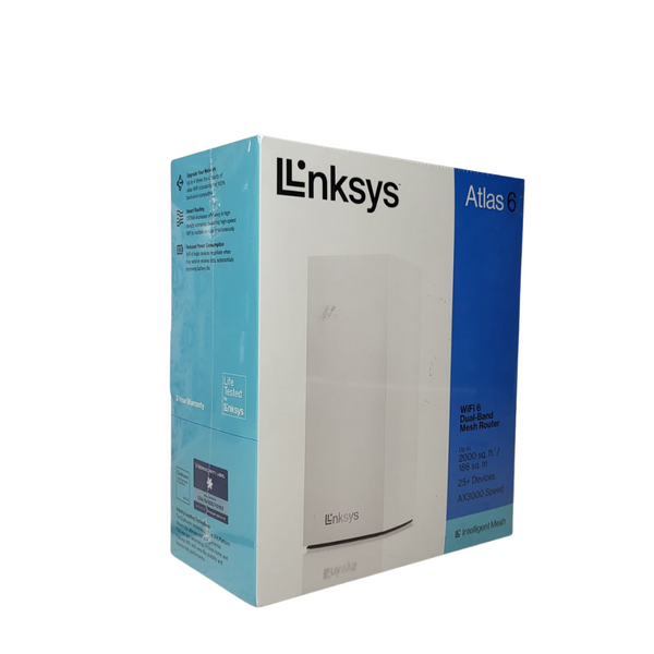 Linksys Mx2001sh Sg Atlas 6 Dual Band Mesh Wi Fi 6 Router Cash Converters