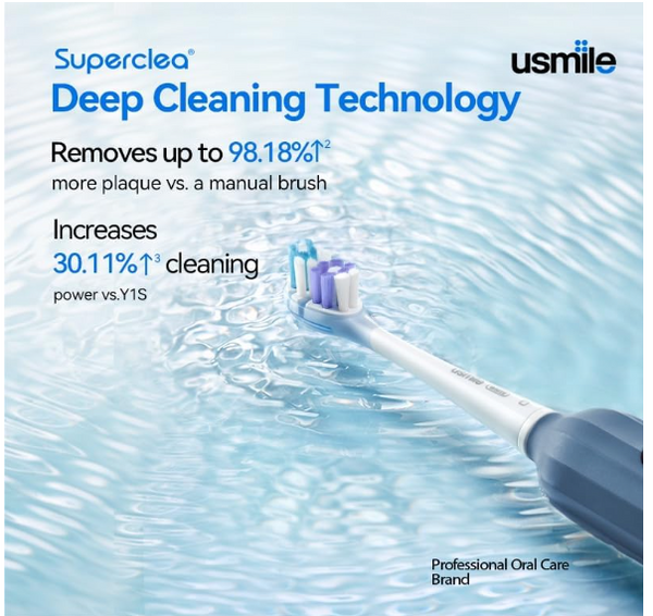 Usmile Y1 Pro Superclea Sonic Electric Toothbrush 12 Months Battery Li – Cash Converters