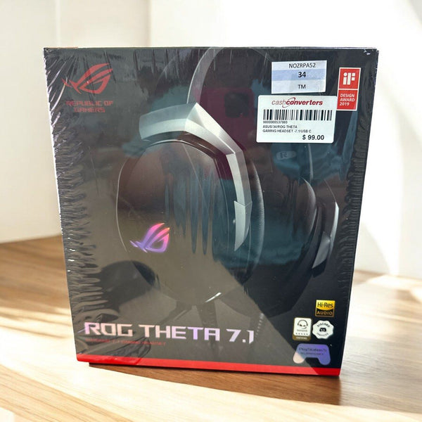 ASUS ROG Theta 7.1 USB-C Gaming Headset With 7.1 Surround Sound, AI No – Cash Converters