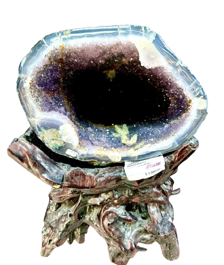 Crystal Amethyst Cave With Stand 40cm Tall Display Deco – Cash Converters