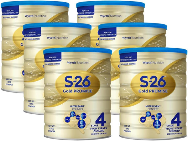 Wyeth Nutrition S-26 Gold Promise Stage 4 Growing-up Milk Formula, 1.6 ...