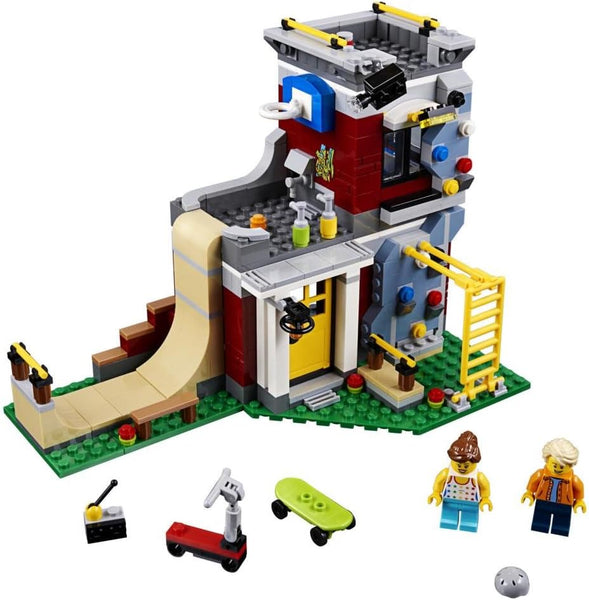 LEGO Creator 3in1 Modular Skate House 31081 Building Kit (422 Piece ...