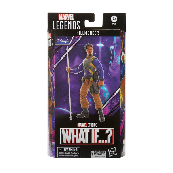 Marvel Legends Series Killmonger, What If…? 6-Inch Collectible Action ...
