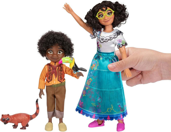 Disney Encanto Mirabel Doll & Antonio Doll Adventure Playset with Coat ...