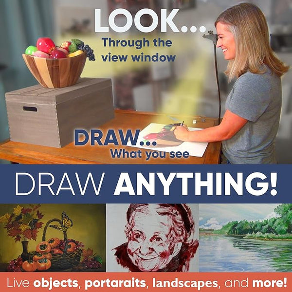 Lucy Drawing Tool with Photo Projector - Camera LUCIDA and Photo enlar ...