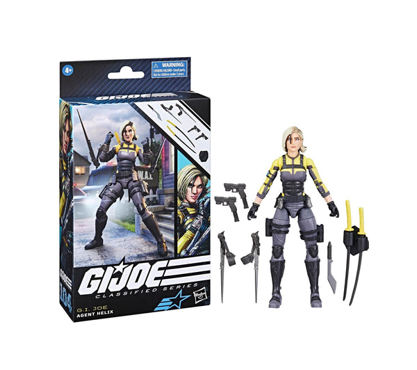 G.I. Joe Classified Series Agent Helix, Collectible G.I. Joe Action Fi ...