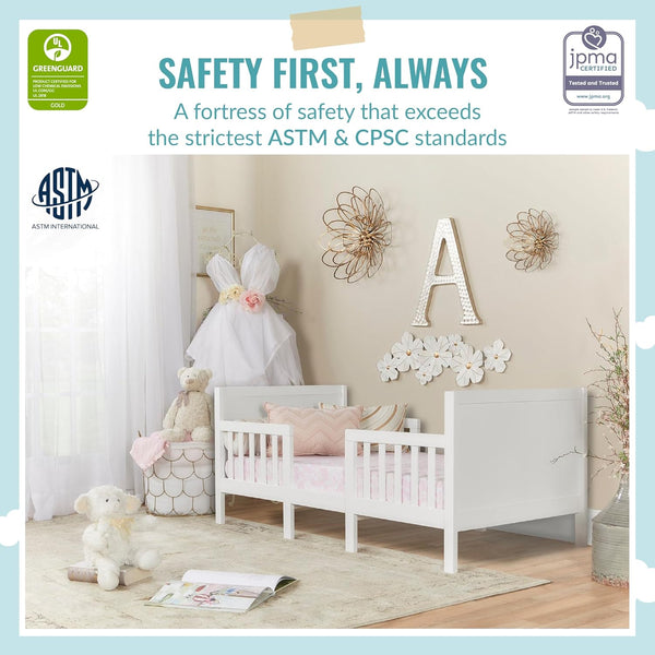 Dream On Me Hudson 3in1 Convertible Toddler Bed White – Cash Converters