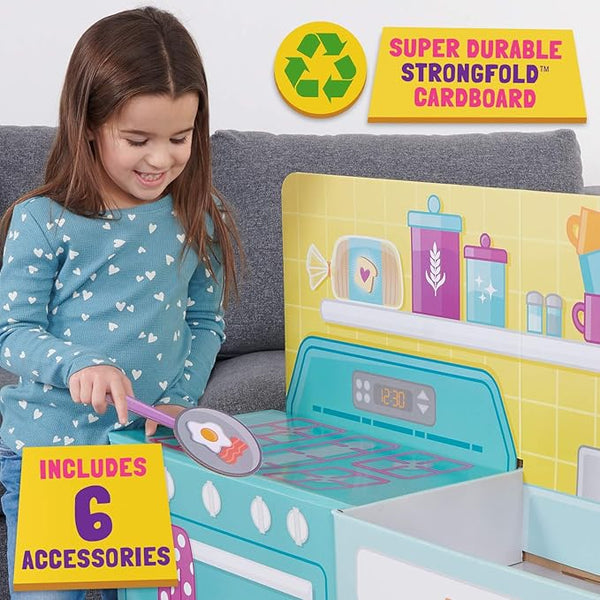 Pop2Play Nursery/Toddler Kitchen Playset – 2-in-1 Nursery and Kids Pre ...