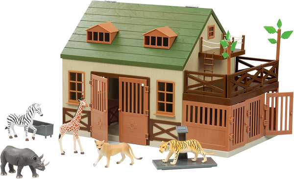 Terra by Battat – 15 Pcs Animal Hospital Pretend & Play Set - Openable ...