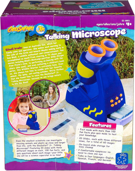 Educational Insights 8801 GeoSafari Jr. Talking Microscope – Cash ...