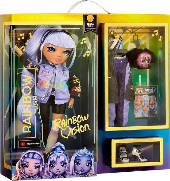 Rainbow High Rainbow Vision Royal Three K-Pop- Tessa Park Posable Fash ...