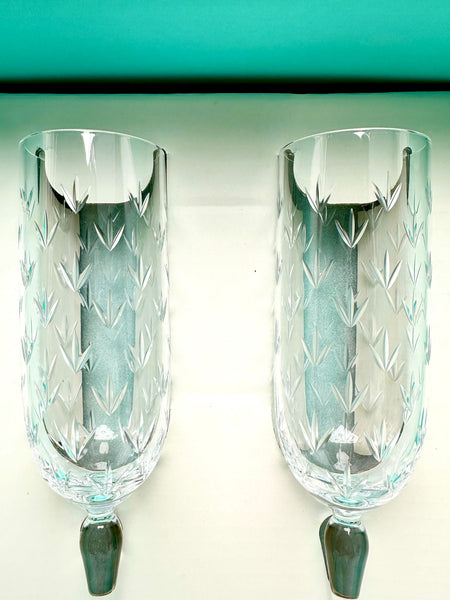 Tiffany & CO D5H20.5 Floret Motif Set Of 2 Champagne Flutes – Cash ...