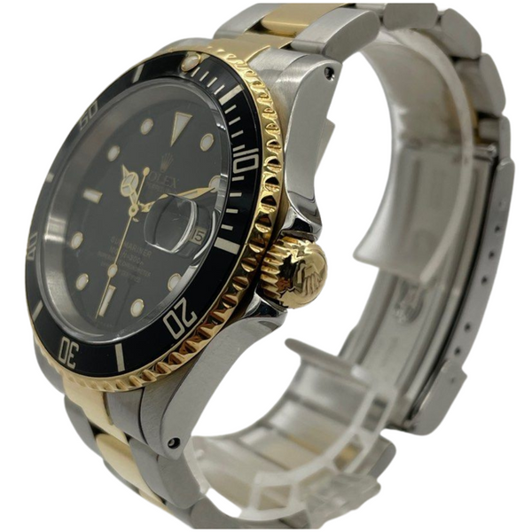 Rolex Submariner 16613 Half Gold 40mm Automatic Watch – Cash Converters