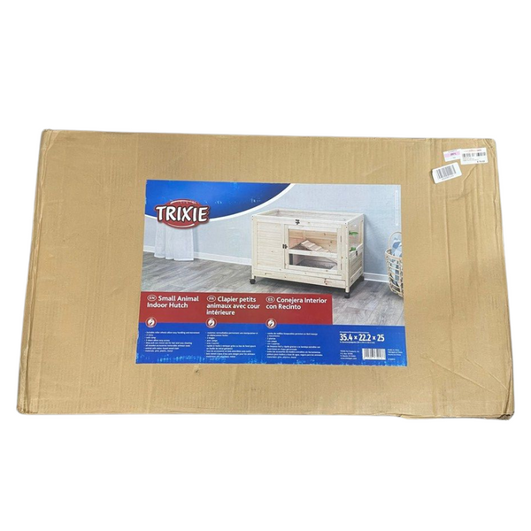 TRIXIE Natura X-Small Indoor Rabbit Hutch, Pet House for Rabbits and G ...