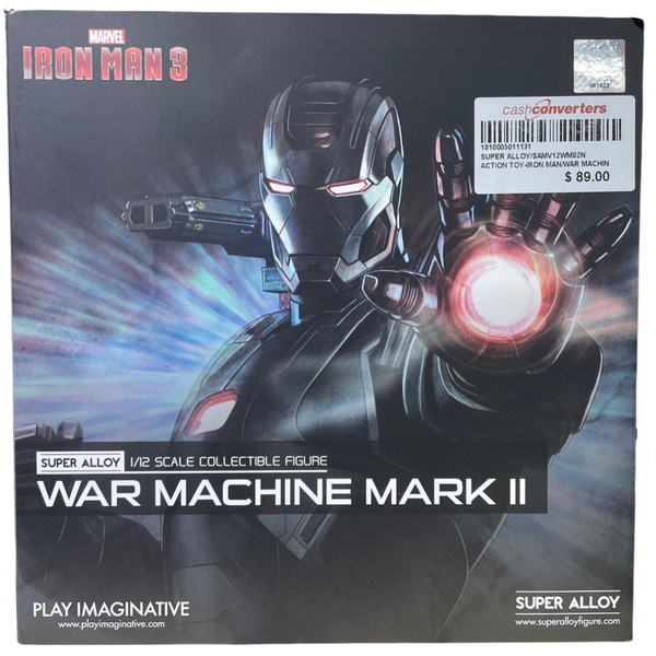 War Machine MK II "Iron Man 3" Action Figure (1/12 Scale) – Cash Converters