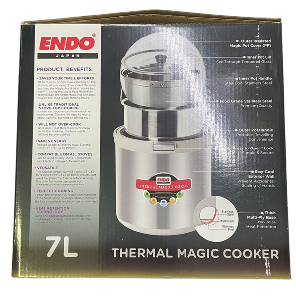 ENDO Thermal Magic Cooker - 7L (E-TMC7) – Cash Converters