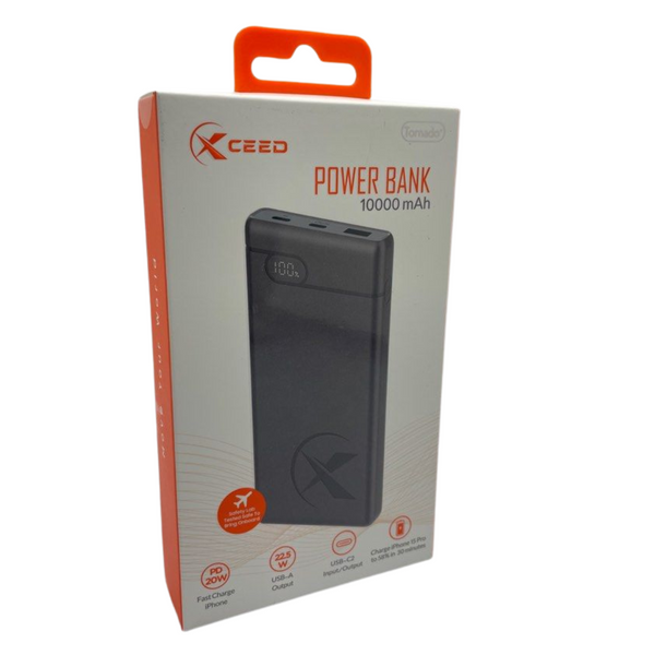 XCEED Fast Charge PD Powerbank PD22.5W + 18W 10000Mah XC610 – Cash ...
