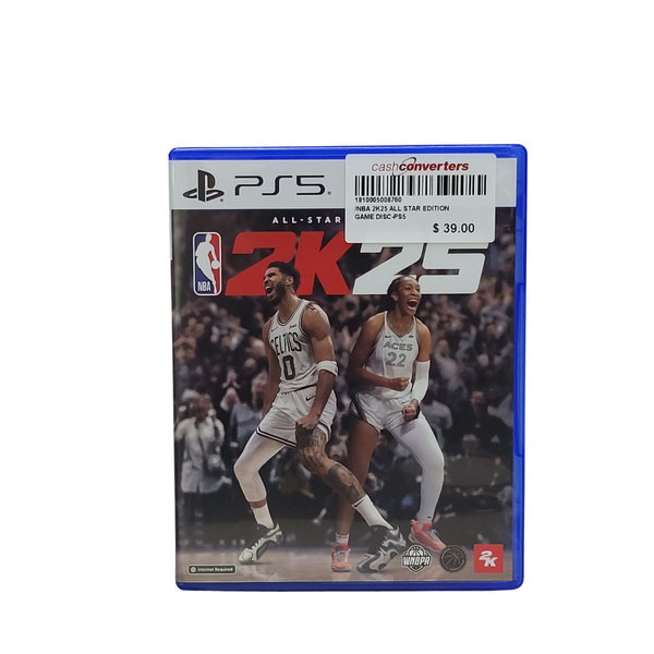 NBA 2K25 All Star Edition Gaming Disc - PS5 – Cash Converters