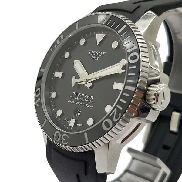Tissot T120407A Seastar 1000 Powermatic 80 Automatic Watch 43mm – Cash ...