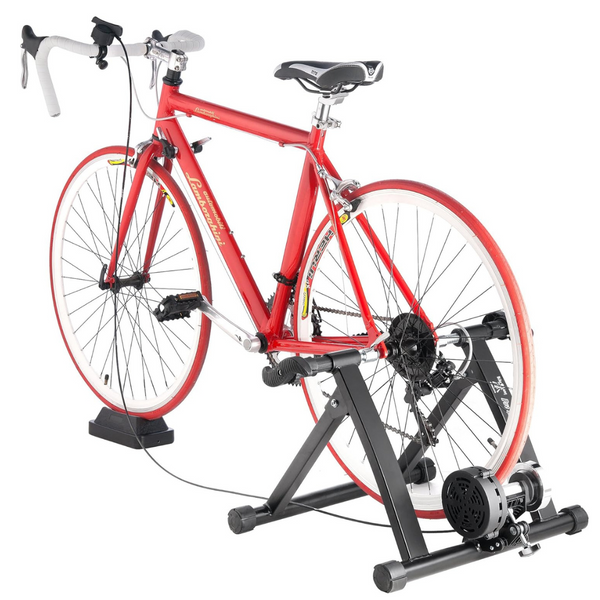 Bike Lane Exercise Bike Trainer - Indoor Bicycle Training Stand With Q ...