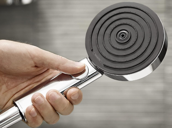 Hansgrohe Pulsify 6-inch Handheld Shower Head Modern 3-Spray PowderRai ...