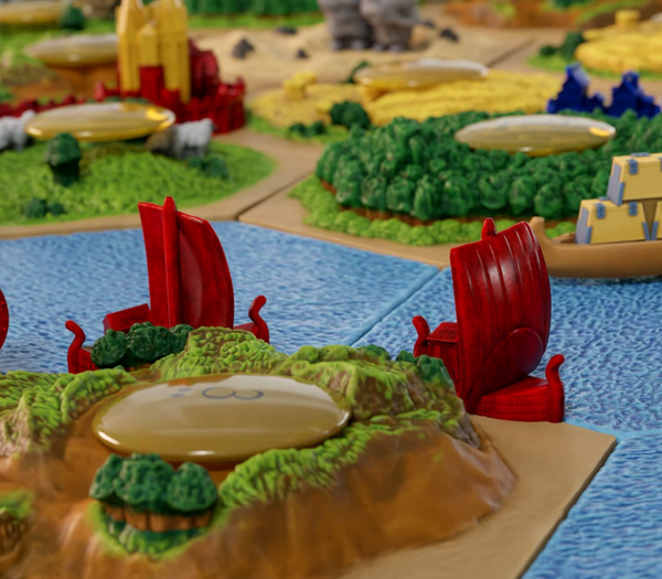 CATAN 3D Edition Seafarers and Cities & Knights Board Game Expansion ...