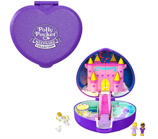 Polly Pocket Polly Magic Castle Play Set for Girls Ages 4 and Up – Cash ...
