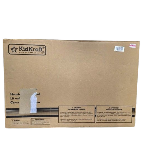KIDKRAFT Houston Toddler Bed White 53.25" x 28.5" x 18.15" 76242 – Cash ...