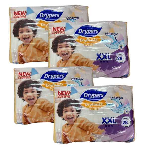 DIAPER PANTS-XXL/28PC/4PACKS DRYPERS 206/DRYPANTZ – Cash Converters