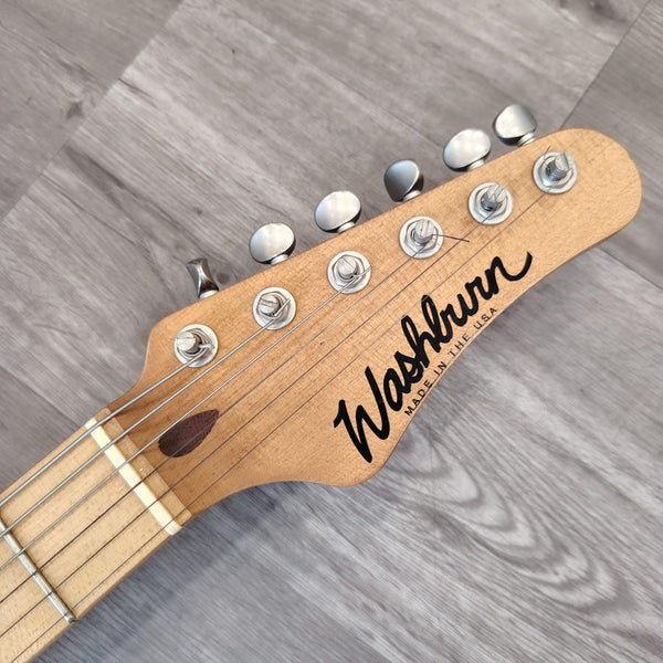 WASHBURN ELECTRIC guitar LS-93 Used Ash body Maple neck Maple fingerbo ...
