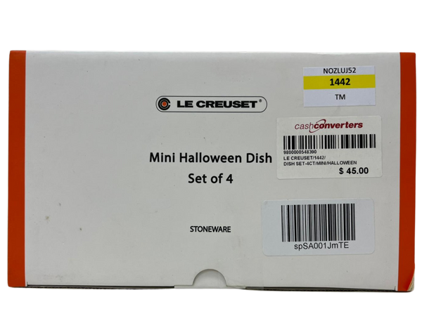 Le Creuset Mini Halloween Dishes Set 4 Pieces – Cash Converters