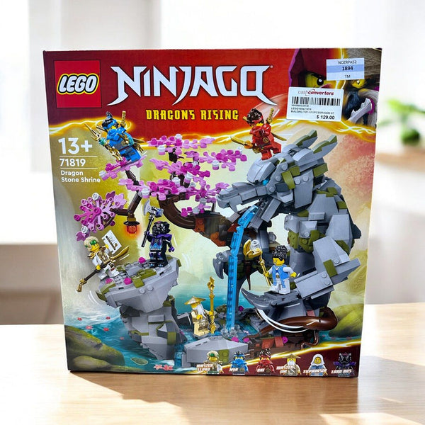 LEGO NINJAGO Dragon Stone Shrine 71819 Ninja Toy Adventure Playset wit ...