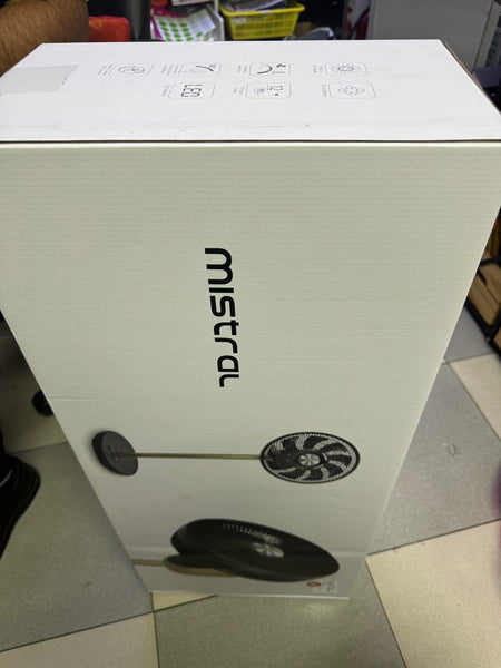 Mistral MHV912R Mimica 12" High Velocity Stand Fan with Remote Control ...